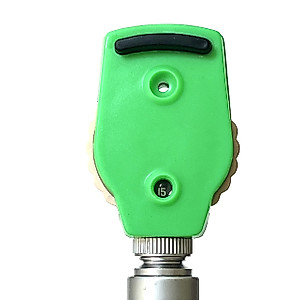 Cynamed Otoscope - Ear Scope with Light, Ear Infection Detector, Both Adult and Pediatric Disposable Specula Tips (Green)