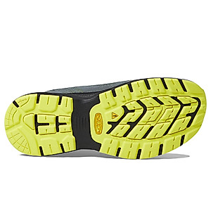 KEEN Utility Men's Sparta 2 Low Height Alloy Toe ESD Industrial Work Shoes, Steel Grey/Evening Primrose, 10.5
