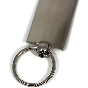 Au-TOMOTIVE GOLD Rectangular Wave Key Ring for Honda HR-V (Blue)