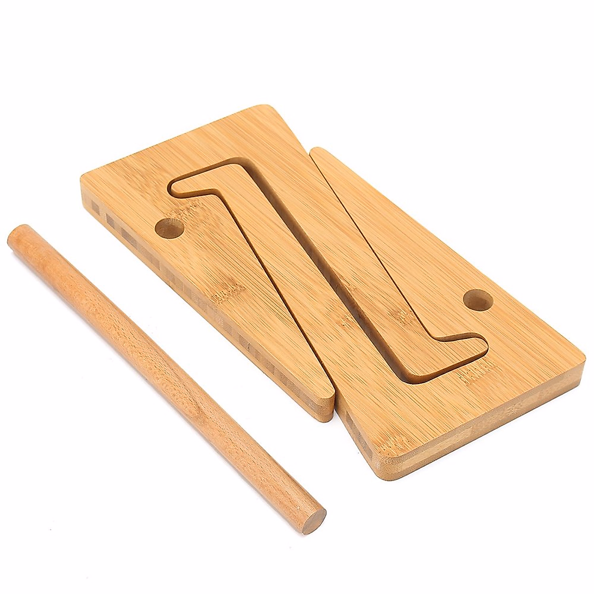 MTWhirldy Laptop Stands, Universal Desktop Stand for Notebook Computer 11-14inch Compatible with Apple MacBook Air Mac Pro and iPad Pro, HP, DELL, Acer, Toshiba, Surface, Lenovo etc. Simple Bamboo