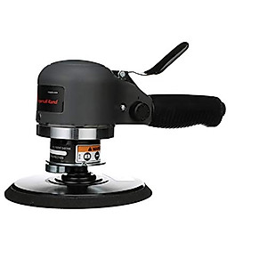 Ingersoll Rand 311A Dual-Action Angle Air Sander, 6" Adhesive Pad, 12,000 rpm, 0.25 hp, Side Exhaust