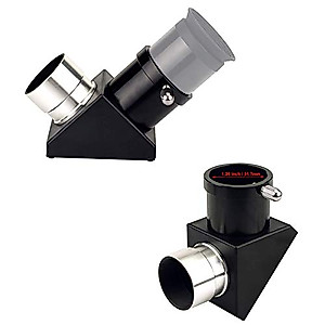 SVBONY 1.25 inches 90 Degree Zenith Diagonal Mirror for Refractor and Cassegrain Telescopes Astronomical Telescope