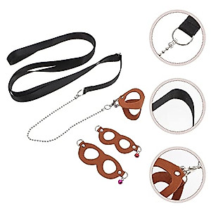Balacoo Sugar Glider Rope Small Dog Leash Puppy Leash 1 Set Sugar Glider Traction Rope Outdoor Sugar Glider Harness Hauling Rope Bunny Harness Rabbit Harness