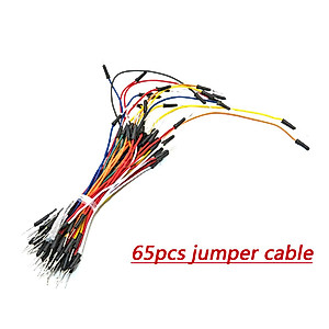 1set MB102 Breadboard Module+MB-102 830 Points Solderless Prototype Bread Board kit +65 Flexible Wires