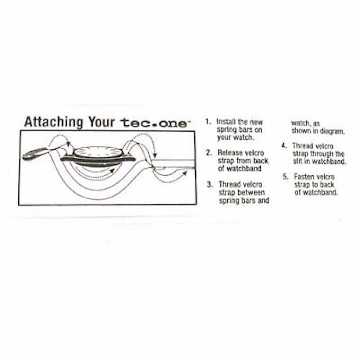 Fast Wrap 18-20mm Long Nylon Band Replacement for Timex Expedition SPORT 1 PIECE WATCH BAND