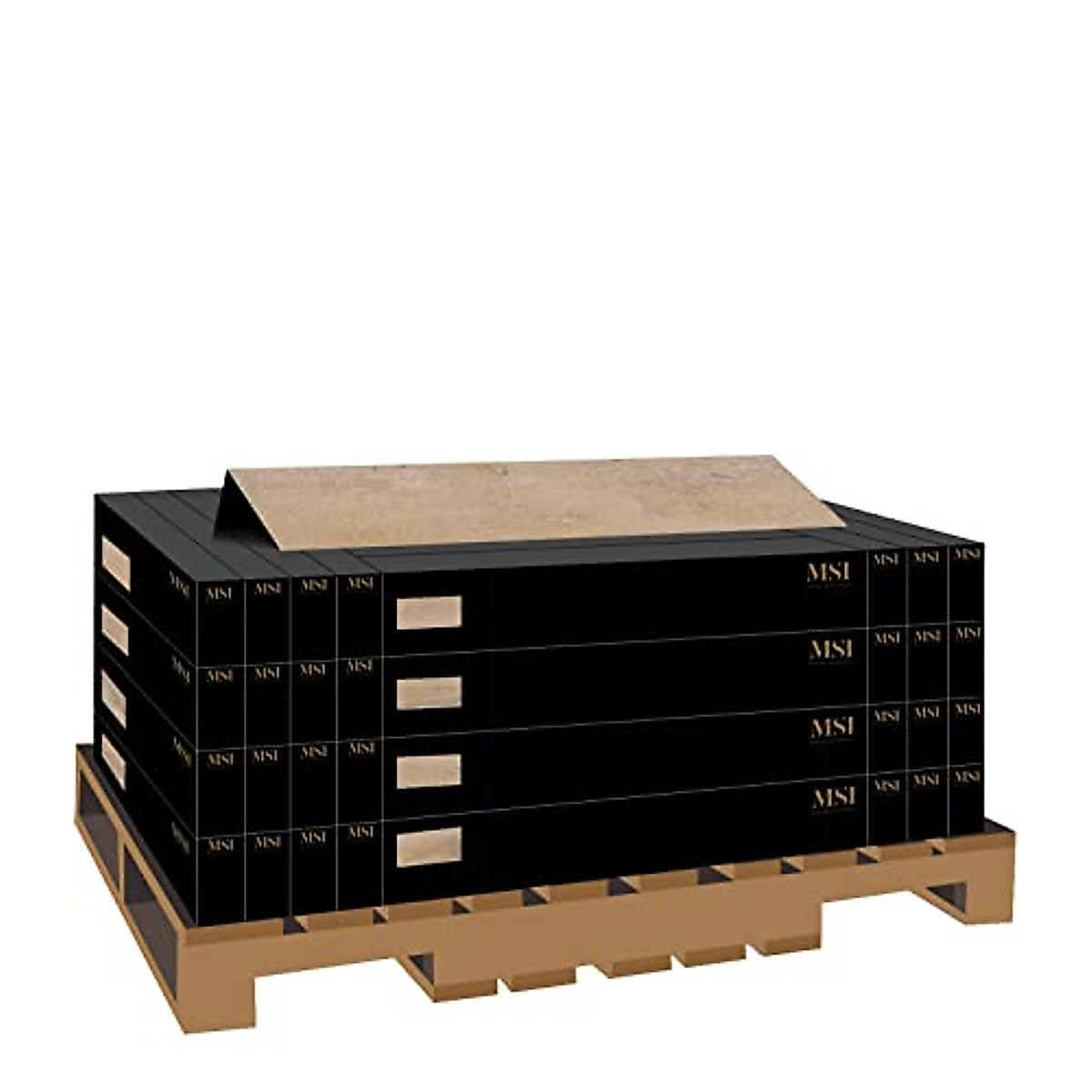 MSI Hampstead 6 inch x 48 inch Gluedown Luxury Vinyl Plank Flooring for Pro and DIY Installation, Beige, CASE, 36 Square Feet