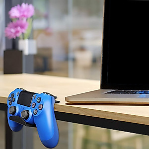 2PACK Universal Game Controller Desktop Stand Holder for Xbox ONE 360 Switch PS4 STEAM PC Nintendo, VBH Stick On Mount Computer Gamepad Accessories(Black)