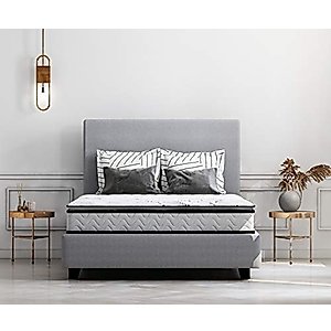 Signature Design by Ashley, Bonnell 10 Inch Gel Foam Firm Pillowtop Mattress, Queen