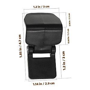 6pcs Cylinder Lock Plastic Turtle Tank Buckle Feeding Tank Parts Turtle Glass Tank Buckle Reptile Pet Tank Latch Reptile Tank Latch Turtle Terrarium Buckle Turtle Tank Latch