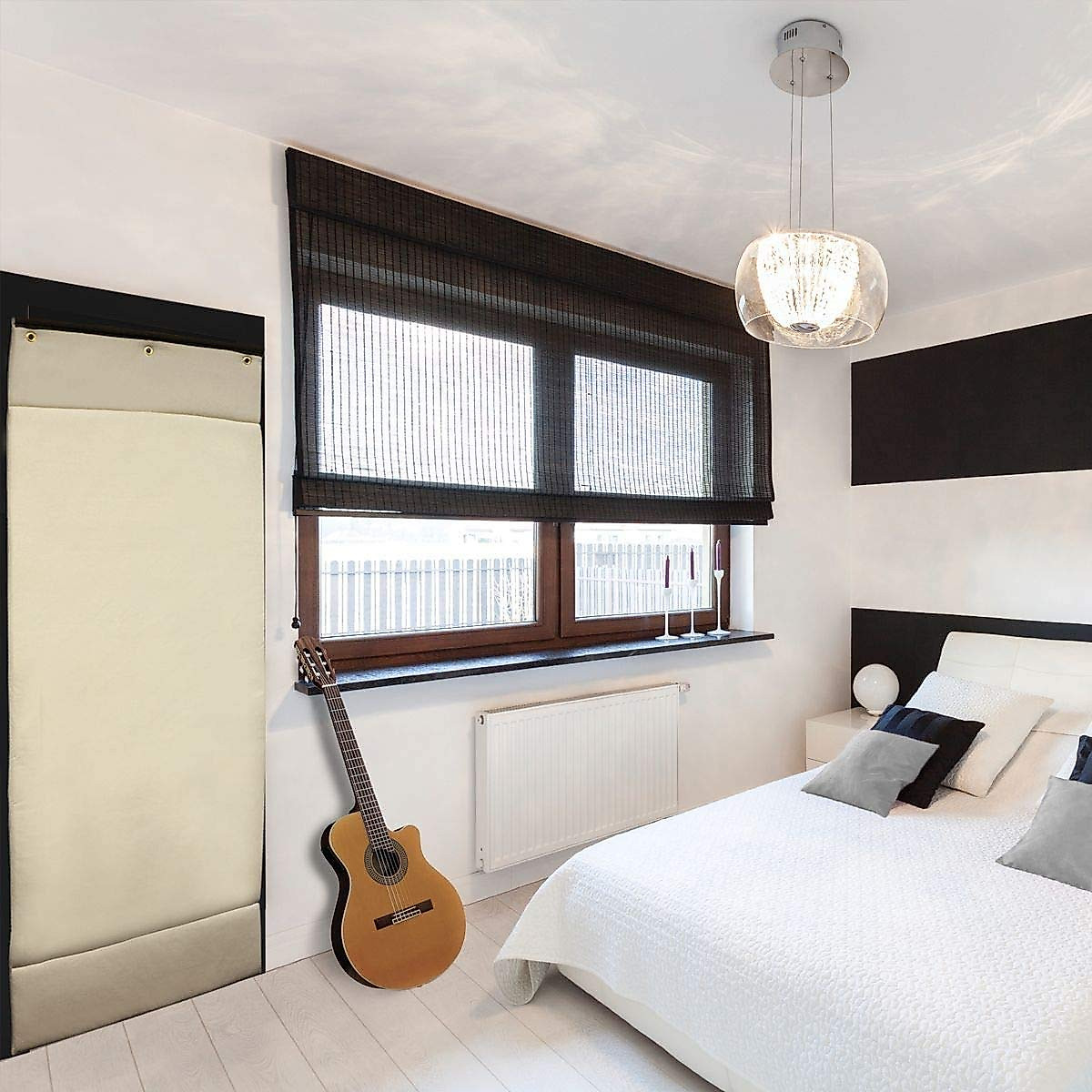 Audimute isolé Sound Barrier and Sound Absorption Sheet | MLV Sound Blocker - Block Sound | Soundproofing Sheet - Sound Blanket - Reduce Noise - Acoustic Foam Alternative | - (Black)