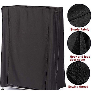 UCARE Bird Parrot Cage Cover Waterproof Extra Large Good Night Parrot Birdcage Covers for Parakeets Budgies Macaw Square Cages (L: 41x27x48in/ 104x69x122cm)