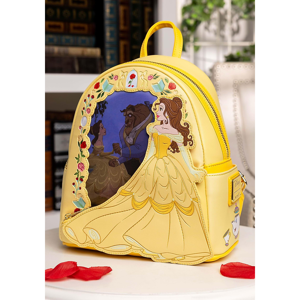 Loungefly Disney Beauty and the Beast Belle Lenticular Mini Backpack | Disney Backpacks Standard