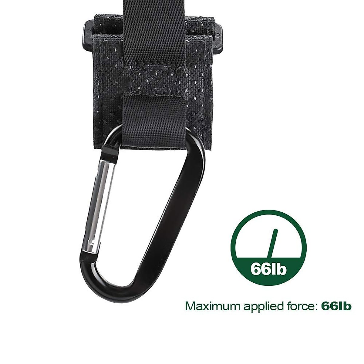 Topwon Strollers Hooks with Wrist Strap,Universal Handy Hook for Strollers/Walkers/Buggy -2Pcs