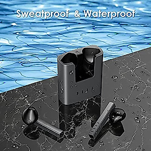 True Wireless Earbuds - FIIL Bluetooth 5.2 TWS Earbuds, True Wireless Headphones with Stereo Microphone, Support FIIL+ APP, Noise Cancelling Earbuds, Waterproof Earbuds for iPhone & Android