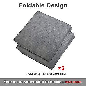 Under the Bed Storage Bags Container,Foldable Large Capacity Underbed Bins Organizer with 4 Strong Handles,2 Sturdy Zippers and Clear Window for Blanket Comforter Clothing Bedding