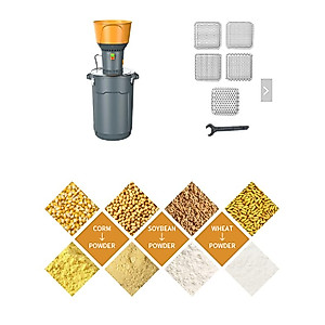 Electric Corn Grinder Grain Mill,1300W 110V Wheat Grinder,Feed Cereals Crusher Flour Mill Grinder 13.2Gallons (50L)