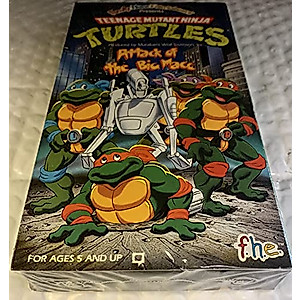 Teenage Mutant Ninja Turtles: Attack of the Big Macc [VHS]