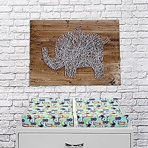 Glenna Jean Jungle Babies 16" x 32" Changing Pad Cover for Baby Nursery