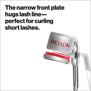 Revlon Eyelash Curler, Precision Curl Control for Short Lashes, Lifts & Defines, Easy to Use (Pack of 1)