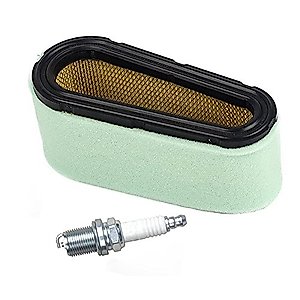 HIFROM 496894 Air Filter 272403S Pre Filter with Spark Plug Replacement for 12.5-17 HP Engines Replace 496894S 493909