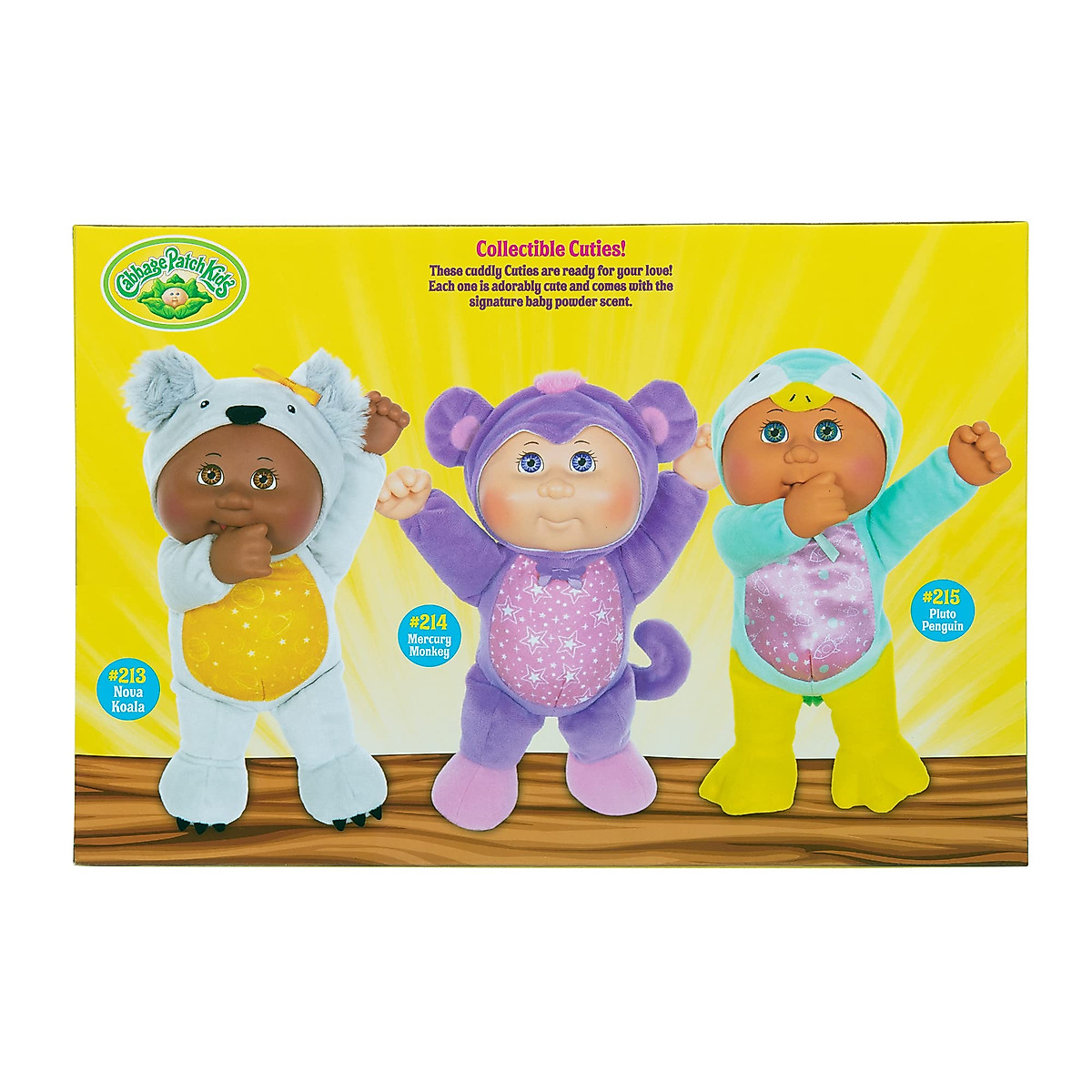 Cabbage Patch Kids Cuties, Fantasy Friends, 9" 3-Pack - Realistic CPK Babies Dressed as Magical Unicorns, Collectible Dolls - Amazon Exclusive