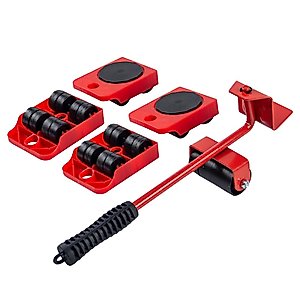 DUEBEL Lifter Furniture Sliders for Hardwood Floors Jack Furniture Dolly Appliance Dolly for Moving Pads Furniture Movers Sliders 150KG (330LBS)