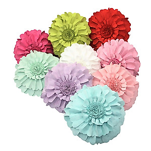 Contempo Lifestyles Flower Pillow – Decorative Pillow 3D Round Throw Pillows for Home Décor – Handmade Sweetheart Flower Pillow for Bed & Couch-Sunflower Pillow - 13 Inch Ivory