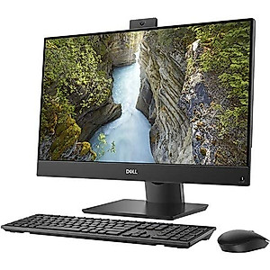 Dell OptiPlex 24 7470 All-in-One 256GB SSD + 2TB HD (Intel 9th Generation Processor with Turbo Boost to 4.40GHz, 16 GB RAM, 256 GB SSD + 2 TB HD, 24-inch FullHD IPS, Win 10 Pro) (Renewed)
