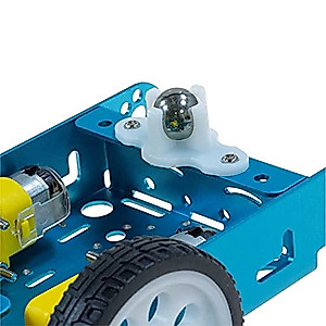 Robotistan - Multi-Purpose Aluminum 2WD Robot Body - Blue Robot Platform Kit