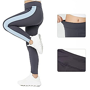 bababanana Youth Leggings for Girls' Mid-Rise Yoga Pants, Running Girls Leggings Gymnastics Workout Pants for Kids 5–16 Years