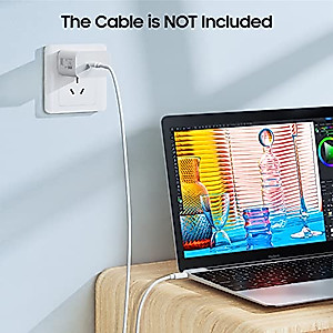 BENKS for iPhone 14 Fast Charging, 20W USB C Wall Charger TÜV Certified, USB-C Fast Wall Charger Compatible with iPhone 14/14 Plus/14 Pro/14 Pro Max, PD Block Adapter for iPad iPhone 13/12 Series