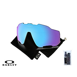 Oakley Original Jawbreaker OO9290 PRIZM Sapphire Iridium Replacement Lenses For Men For Women + BUNDLE Microfiber Cloth Bag