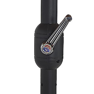 Annlera Patio-Umbrellas 181.1"X106.3"X96.9" Brown,Fabric+Aluminum Pole and Ribs,Garden Umbrella Pool Umbrella Backyard Umbrella Double-Top Parasol,Uv Protective and Anti-Fade