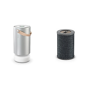 Molekule Air Pro | Air Purifier for Large Rooms up to 1000 sq. ft. w/PECO-HEPA Tri-Power Technology & PECO-HEPA Tri-Power Filter Air Pro | Air Purifier Replacement Filters for Smoke