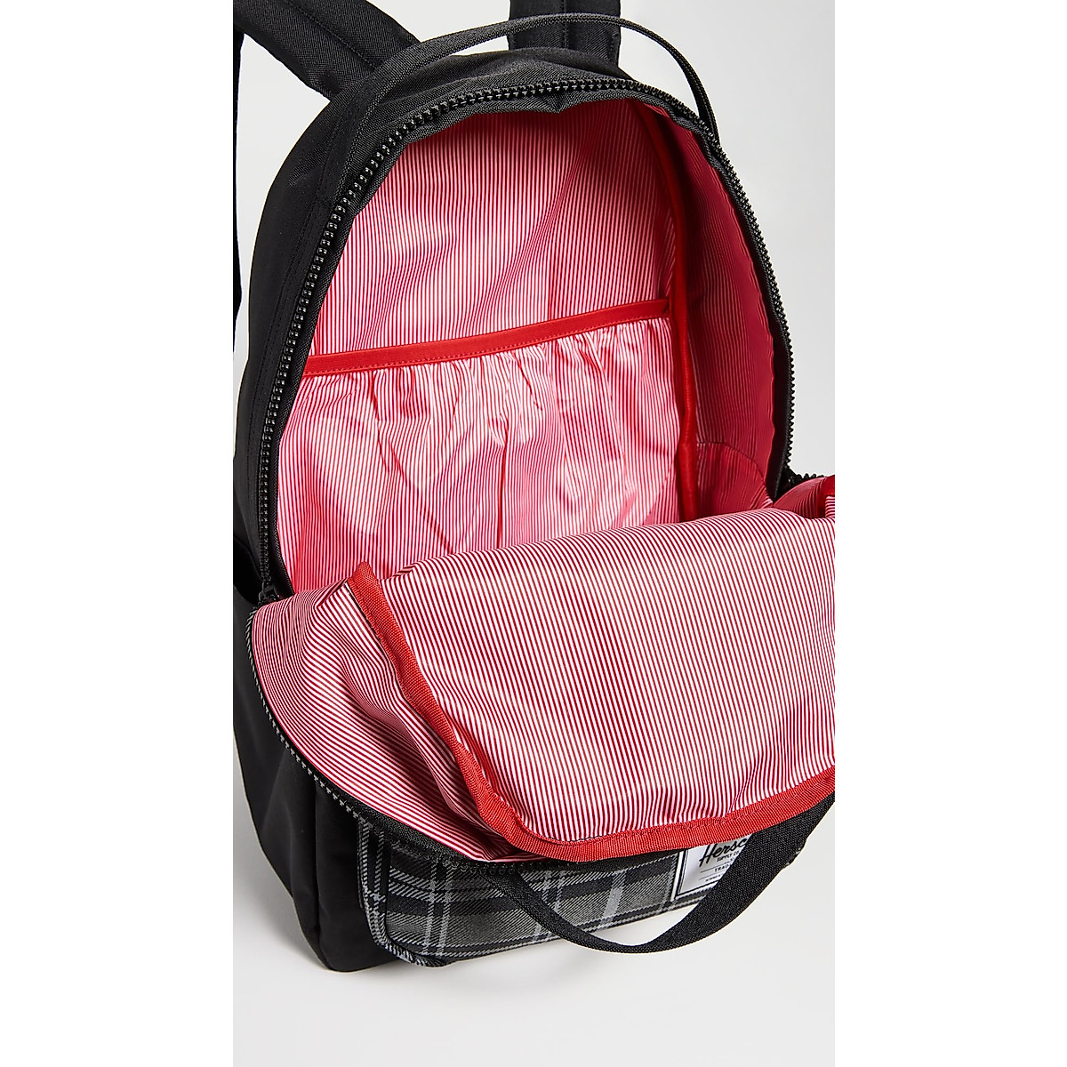 Herschel Supply Co. Women's Miller Backpack, Black/Grayscale Plaid, One Size