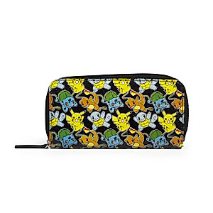 FAB Starpoint Pokemon Pikachu, Squirtle and Charmander Zip Around Wallet