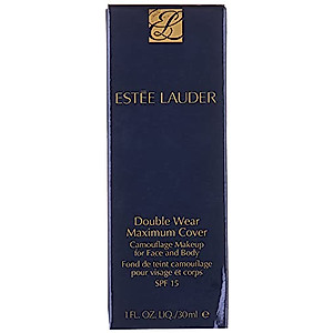 Estee Lauder Double Wear Maximum Cover Camouflage Makeup SPF 5 Foundation, No. 1n3 Creamy Vanilla, 1 Oz