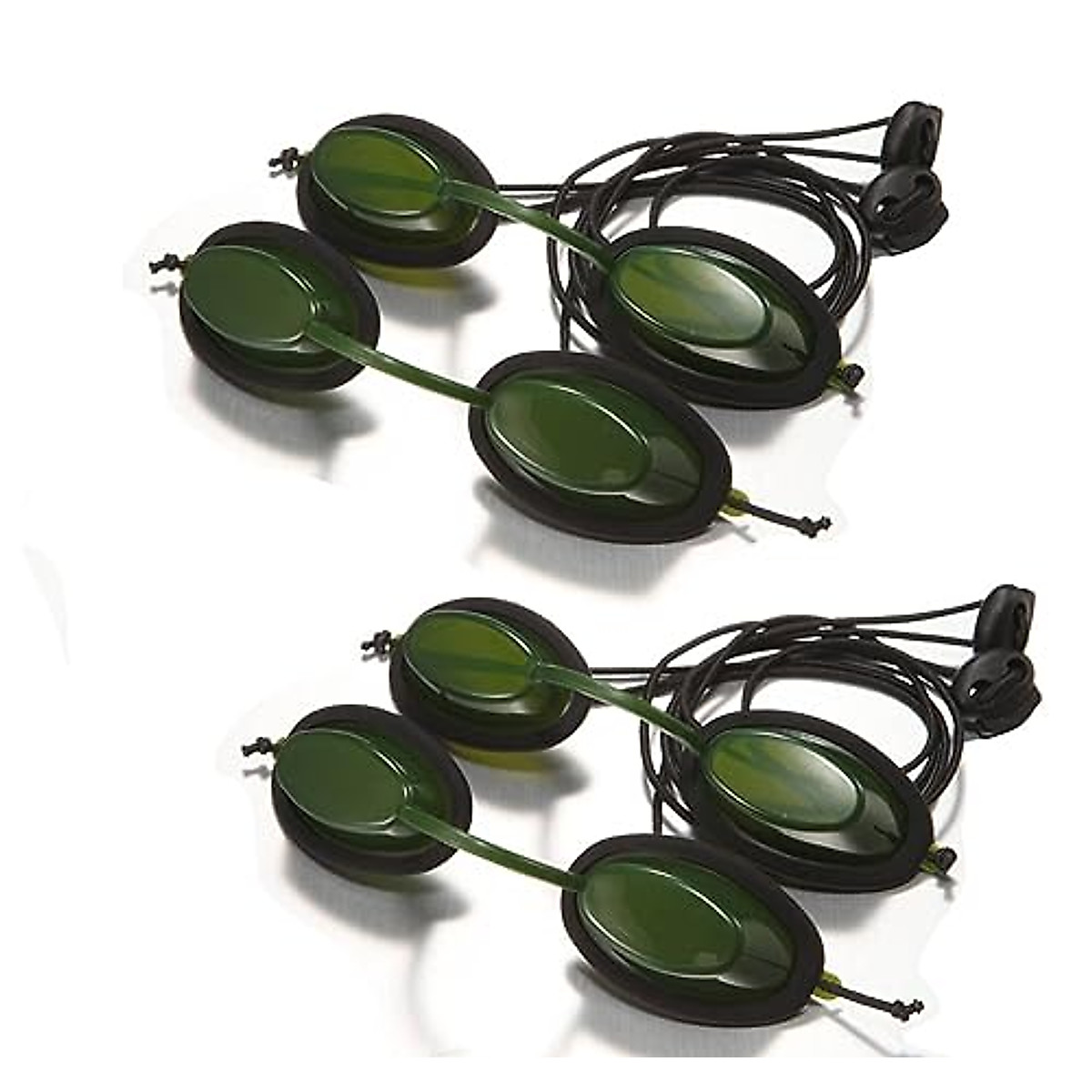 DERMAROLLERGUY 4- pack beauty patient protectve eye goggle for IPL,Laser,LED,UV Protective - ipl goggles