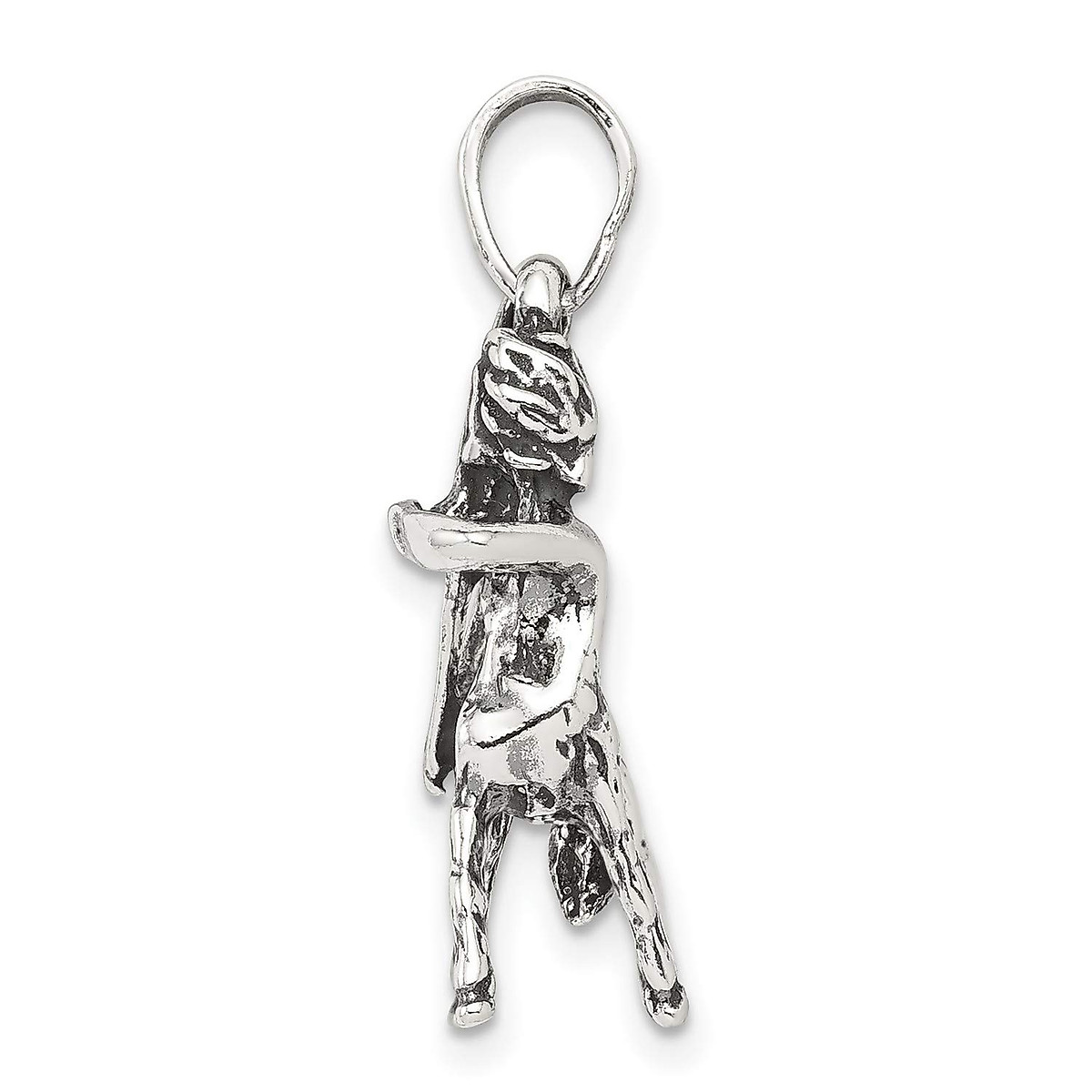 Jewelry Stores Network Sagittarius Centaur Archer Zodiac Sign Pendant In 925 Sterling Silver 22 mm x 19 mm