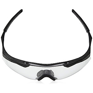 Smith Optics Elite Aegis Arc Asian Fit Eyeshields, Clear/Gray, Black