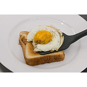 10PCS Kitchen Utensil Set for Non-stick Cookware Silicone Spatula Set with Holder Cooking Utensils for your Beautiful Kitchen (Grey)