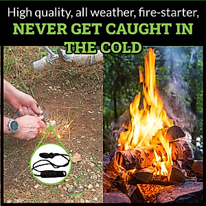 Pocket Chainsaw For Camping [36 Inch Heavy Duty Tool] -Manual Chain Saw, Survival Wire Saw -Rope Chain Saw For Cutting Tree Limbs -Hiking, Backpacking Gear -By SUMPRI