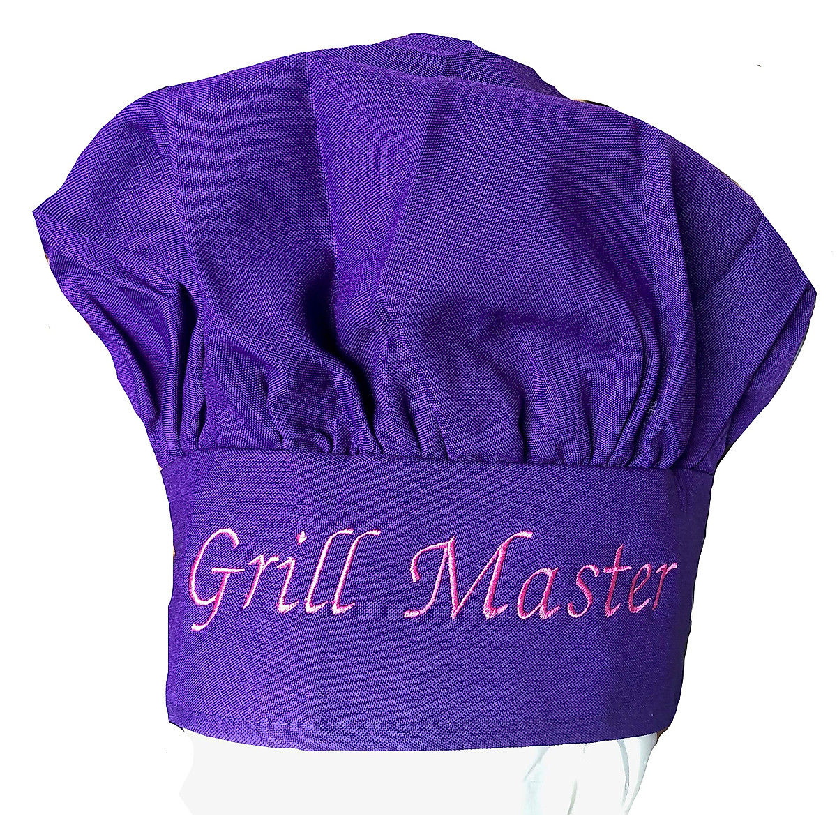 CHEFSKIN Grill Master Pink Chef Hat, Fully Adjustable Great Gift