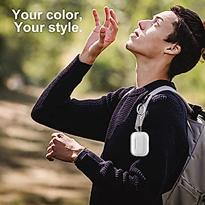 AirPods Pro 2 Case, AirPods Pro 2nd Generation Case Cover 2022,TPU Protective Case with Carabiner/Keychain, Shockproof, Lightweight, Scratch Resistant, Waterproof, Dustproof (Clear)