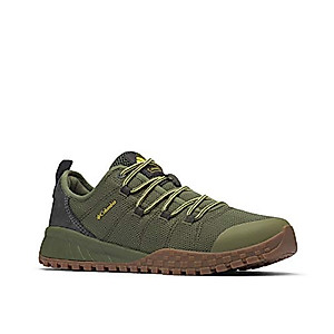 Columbia Mens Fairbanks Low Sneaker, Nori/Golden Nugget, 10.5 US