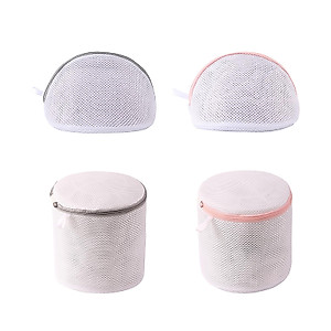 3Pieces Bra Wash Bags For Lingerie Mesh Delicate Zipper Laundry Bag For Women College Girl Underwear Sock Stockings Bra Washing Bags For Laundry Small Small Laundry Bra Bags For Washing Machine