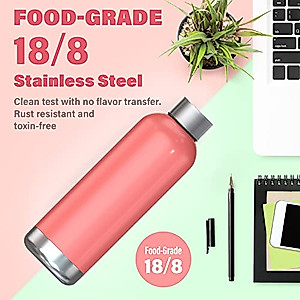 LKIKOS Insulated Vacuum Small Water Thermos Bottle for Coffee thermos for women Kids Hot and Cold Drink