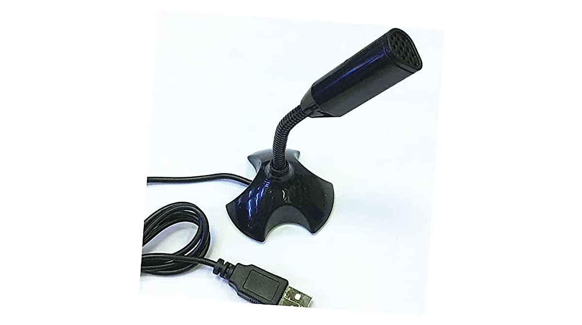 KOMBIUDA Portable USB Microphone for PC & Laptops