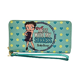 Betty Boop Wallet With Wristlet Don't Mess with my Success - Mid-South Products