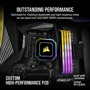 CORSAIR VENGEANCE RGB RS 64GB (2x32GB) DDR4 3600 (PC4-28800) C18 Desktop memory